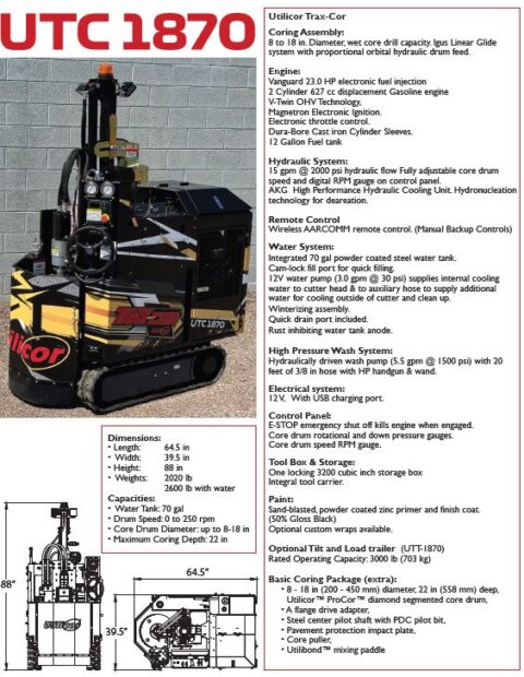 Self Propelled Coring Equipment | Core Drilling Rigs | Drilling Machine ...